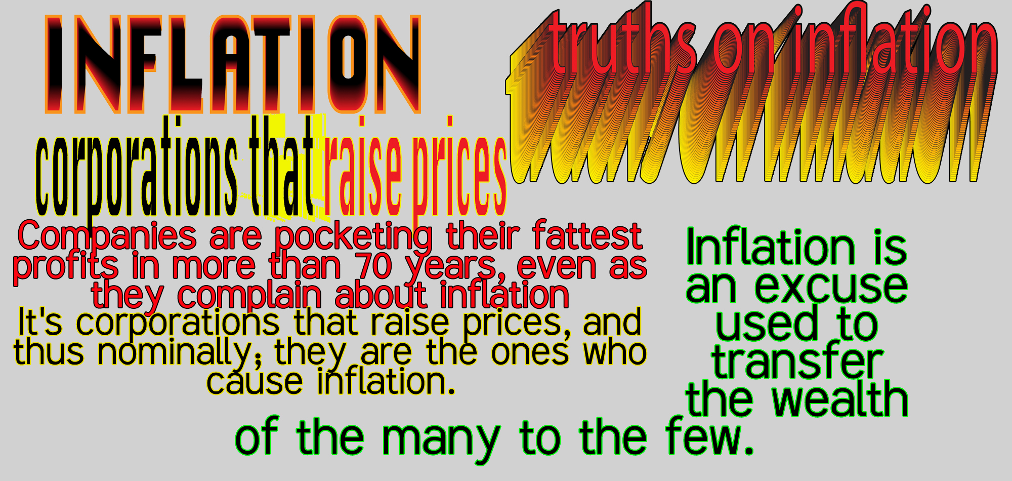 Here are some truths on inflation… – Here's A Thing…